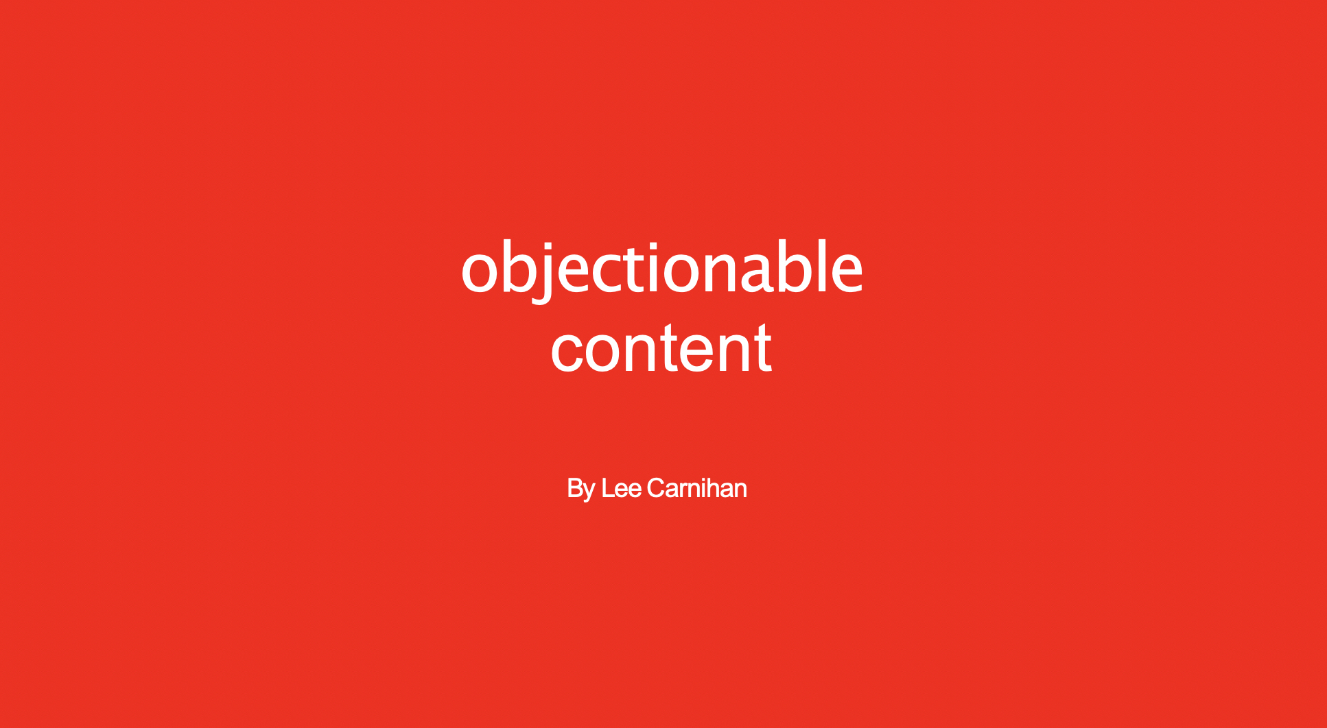 Objectionable Content: How to improve your customer’s experience and ...